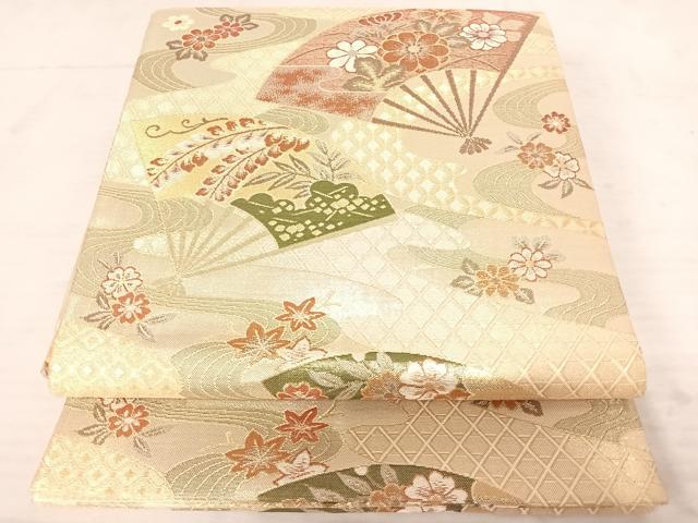 ■■■　サイズ　■■■ 長さ 428cm 幅 31cm程 ■■■　商品詳細　■■■ 【正絹】 詳細に関しましては、画像をご確認ください。 大変上質な逸品になります。 お安く出品致しますので、是非この機会にいかがでしょうか？ ■■■　注意事項...