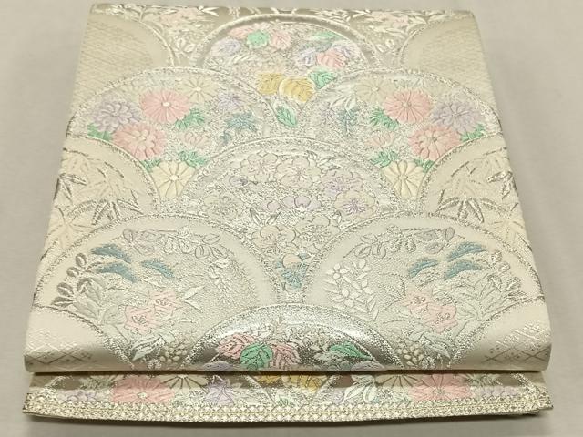 ■■■　サイズ　■■■ 長さ 429cm 幅 30.5cm程 ■■■　商品詳細　■■■ 【正絹・芯なし・関西仕立て】 詳細に関しましては、画像をご確認ください。 大変上質な逸品になります。 お安く出品致しますので、是非この機会にいかがでしょ...