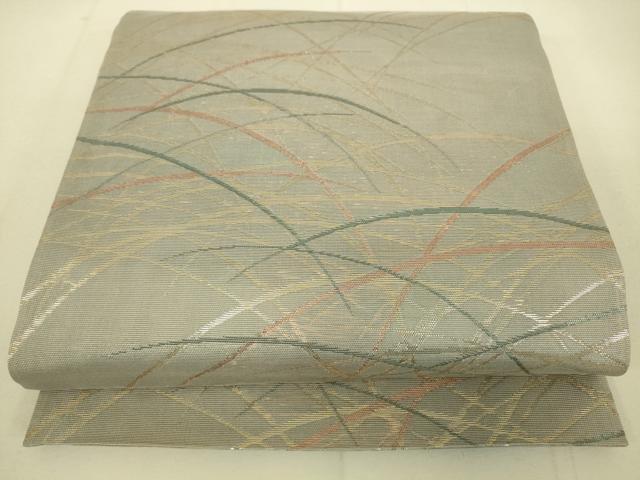 ■■■　サイズ　■■■ 長さ 430cm 幅 30.5cm程 ■■■　商品詳細　■■■ 【正絹・芯なし】 状態は接写画像のように 柄止まりに薄い汚れがございますが その他特に目立ったシミ汚れなどもなく大変良い状態です。 大変上質な逸品になり...