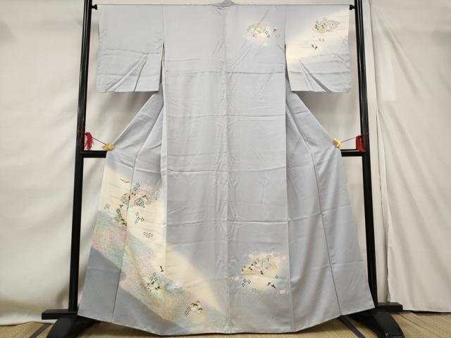 ■■■　サイズ　■■■ 身丈 161.5cm（肩から） 裄丈 64.5cm 袖丈 48cm　縫込み 3cm 袖幅 32.5cm 前幅 23.5cm 後幅 31cm 着物縫いこみ 内揚げ 6cm 裄 お袖側 約3cm　身頃側 約1.5cm ■...
