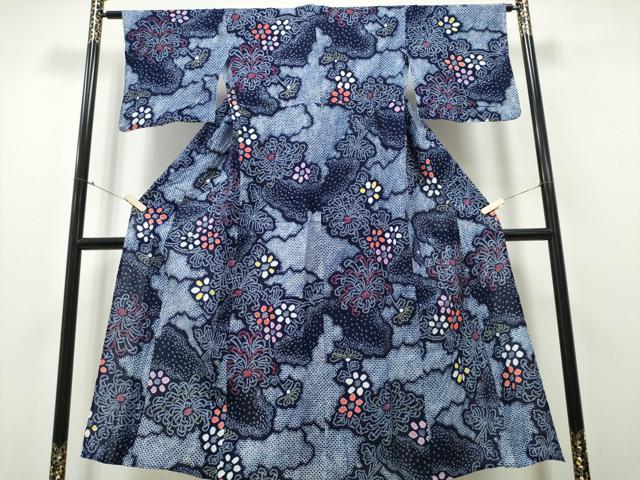 ■■■　サイズ　■■■ 身丈 147cm（肩から） 裄丈 66cm 袖丈 42cm　縫込み 2.5cm 袖幅 35.5cm 前幅 24.5cm 後幅 29.5cm 着物縫いこみ 内揚げ 0cm 裄 お袖側 約2cm　身頃側 約3cm ■■■...