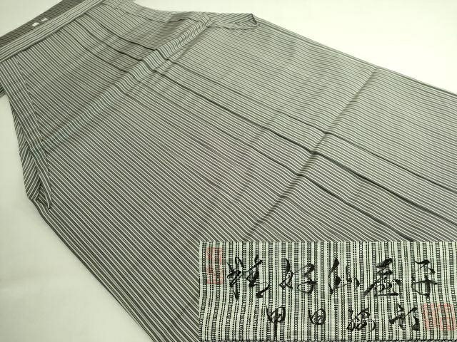 ■■■　サイズ　■■■ 紐下　約　93cm ■■■　商品詳細　■■■ 【正絹】 状態は特に目立ったシミ汚れなどもなく大変良い状態です。 人間国宝 甲田綏郎氏は、昭和4年(1929)1月4日、 宮城県仙台市に生まれ、早くから父・甲田榮佑に師事...
