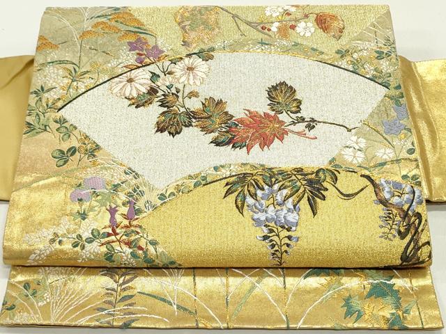 ■■■　サイズ　■■■ 胴回り長さ 200cm　太鼓幅 30.5cm程 ■■■　商品詳細　■■■ 【正絹】 状態は締めてはおりますが 特に目立ったシミ汚れなどもなく大変良い状態です。 大変上質な逸品になります。 お安く出品致しますので、是非...