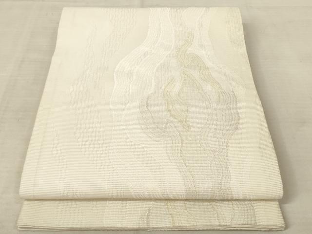 ■■■　サイズ　■■■ 長さ 424cm 幅 31cm程 ■■■　商品詳細　■■■ 【正絹】 状態は接写画像のように前柄・太鼓上部に汚れ、表地所々にヤケがございます。 大変上質な逸品になりますのでぜひお手入れをされてお召しになられてはいかが...