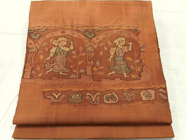 ■■■　サイズ　■■■ 長さ 352cm 幅 30.5cm程 ■■■　商品詳細　■■■ 【正絹】 詳細に関しましては、画像をご確認ください。 大変上質な逸品になります。 お安く出品致しますので、是非この機会にいかがでしょうか？ ■■■　注意...