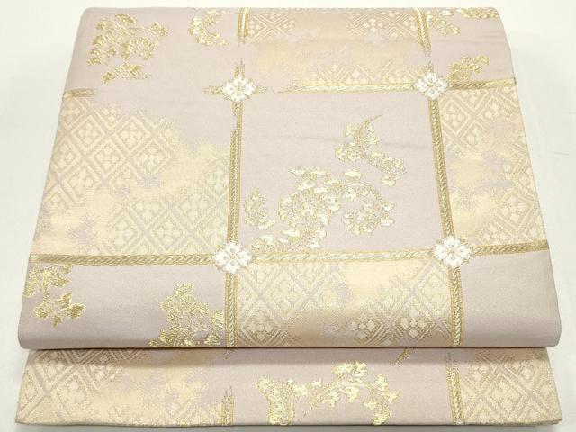 ■■■　サイズ　■■■ 長さ 440cm 幅 30cm程 ■■■　商品詳細　■■■ 【正絹】 状態は締めてはおりますが 特に目立ったシミ汚れなどもなく大変良い状態です。 大変上質な逸品になります。 お安く出品致しますので、是非この機会にいか...