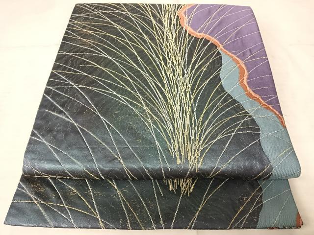 ■■■　サイズ　■■■ 長さ 428cm 幅 31cm程 ■■■　商品詳細　■■■ 【正絹】 詳細に関しましては、画像をご確認ください。 大変上質な逸品になります。 お安く出品致しますので、是非この機会にいかがでしょうか？ ■■■　注意事項...