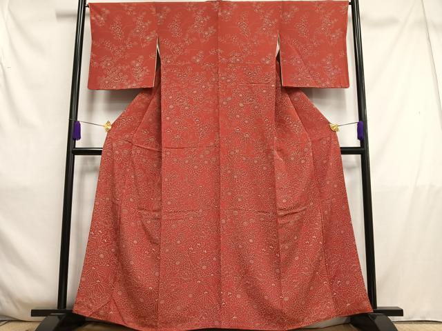 ■■■　サイズ　■■■ 身丈 160cm（肩から） 裄丈 66cm 袖丈 48cm　縫込み 8cm 袖幅 34cm 前幅 24cm 後幅 29cm 着物縫いこみ 内揚げ 7cm 裄 お袖側 約2cm　身頃側 約2cm ■■■　商品詳細　■■...