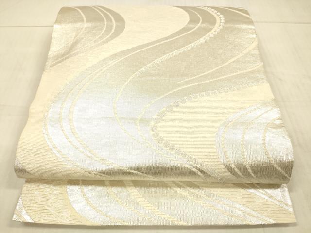 ■■■　サイズ　■■■ 長さ 432cm 幅 30.5cm程 ■■■　商品詳細　■■■ 【正絹】 状態は接写画像のように 裏地に薄い汚れがございますが その他表地は特に目立ったシミ汚れなどもなく大変良い状態です。 着用時には見えない部分にな...