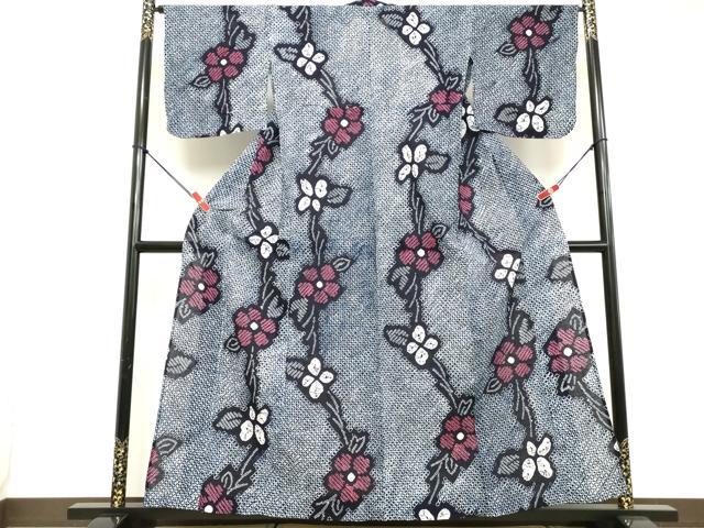 ■■■　サイズ　■■■ 身丈 157cm（肩から） 裄丈 65cm 袖丈 44cm　縫込み 4cm 袖幅 33cm 前幅 24cm 後幅 30cm 着物縫いこみ 内揚げ 0cm 裄 お袖側 約1cm　身頃側 約1cm ■■■　商品詳細　■■...