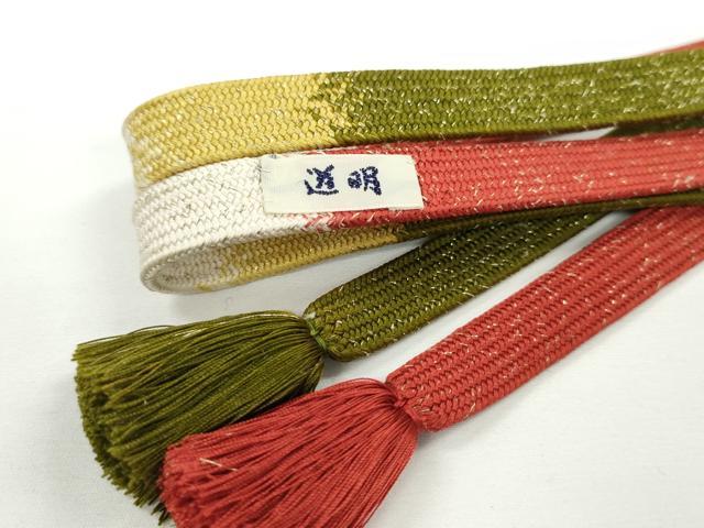 ■■■　サイズ　■■■ 長さ　約151cm（房を除く） ■■■　商品詳細　■■■ 【正絹】 状態は特に目立ったシミ汚れなどもなく大変良い状態です。 大変上質な極上の逸品になります。 お安く出品致しますので、是非この機会にいかがでしょうか？ ...