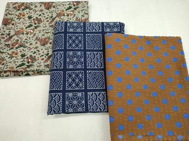 ■■■　サイズ　■■■ （水玉）約95×250cm （吉祥文）約113×135cm （休み鳥）約110×240cm ■■■　商品詳細　■■■ ※こちらのお品はまとめての出品となりますので、 汚れの詳細は記載しておりません。 ご理解の上でのご...