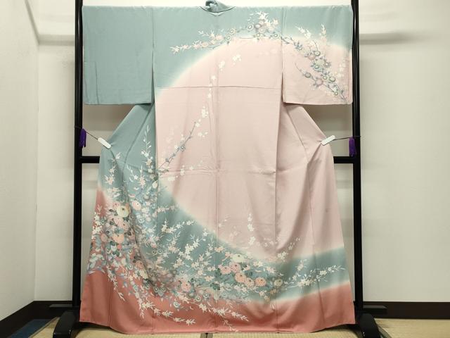 ■■■　サイズ　■■■ 身丈 169cm（肩から） 裄丈 69cm 袖丈 50.5cm　縫込み 5.5cm 袖幅 35.5cm 前幅 24.5cm 後幅 31cm 着物縫いこみ 内揚げ 0cm 裄 お袖側 約1.5cm　身頃側 約1.5cm...