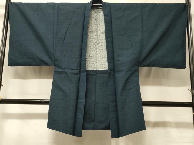 ■■■　サイズ　■■■ 身丈 95.5cm（肩から） 裄丈 70.5cm 袖丈 51cm　縫込み 3cm 袖幅 35cm 前幅 20cm 後幅 30.5cm 裄 お袖側 約1cm　身頃側 約1.5cm ■■■　商品詳細　■■■ 【正絹】 状...