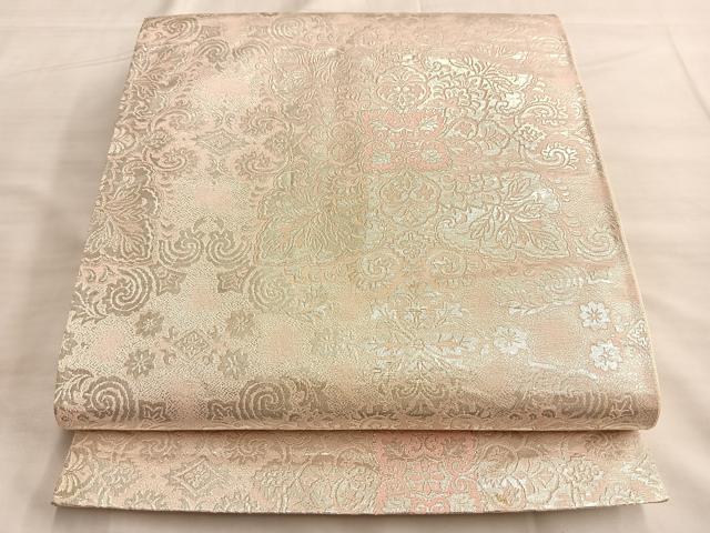 ■■■　サイズ　■■■ 長さ 424cm 幅 31cm程 ■■■　商品詳細　■■■ 【正絹・芯なし】 詳細に関しましては、画像をご確認ください。 大変上質な逸品になります。 お安く出品致しますので、是非この機会にいかがでしょうか？ ■■■　...