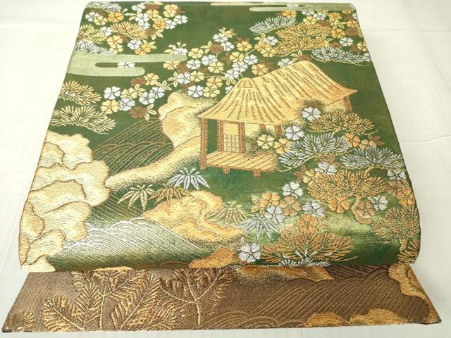 ■■■　サイズ　■■■ 長さ 472cm 幅 31cm程 ■■■　商品詳細　■■■ 【正絹】 状態は締めてはおりますが 特に目立ったシミ汚れなどもなく大変良い状態です。 大変上質な逸品になります。 お安く出品致しますので、是非この機会にいか...