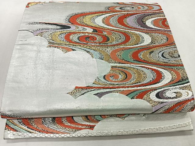 ■■■　サイズ　■■■ 長さ 426cm 幅 31cm程 ■■■　商品詳細　■■■ 【正絹・関西仕立て】 詳細に関しましては、画像をご確認ください。 大変上質な逸品になります。 お安く出品致しますので、是非この機会にいかがでしょうか？ ※汚...