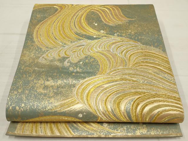 ■■■　サイズ　■■■ 長さ 436cm 幅 31cm程 ■■■　商品詳細　■■■ 【正絹】 状態は締めてはおりますが 特に目立ったシミ汚れなどもなく大変良い状態です。 大変上質な逸品になります。 お安く出品致しますので、是非この機会にいか...