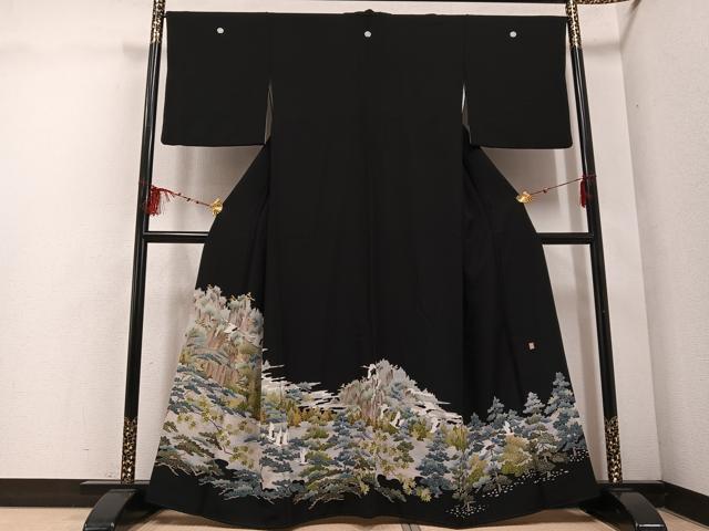 ■■■　サイズ　■■■ 身丈 160.5cm（肩から） 裄丈 66.5cm 袖丈 47.5cm　縫込み 4cm 袖幅 33cm 前幅 27cm 後幅 30cm 着物縫いこみ 内揚げ 1cm 裄 お袖側 約1cm　身頃側 約0cm ■■■　商...
