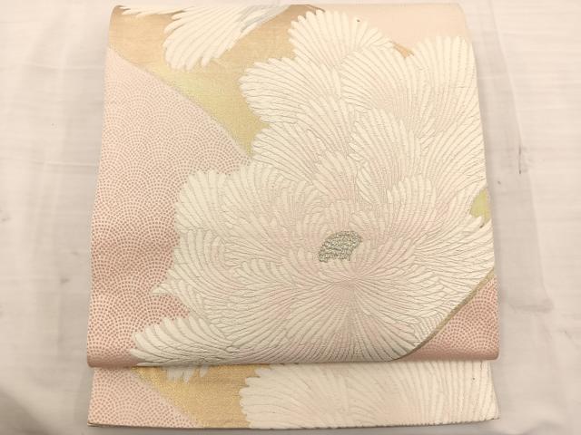 ■■■　サイズ　■■■ 長さ 412cm 幅 31cm程 ■■■　商品詳細　■■■ 【正絹・芯なし】 詳細に関しましては、画像をご確認ください。 大変上質な逸品になります。 お安く出品致しますので、是非この機会にいかがでしょうか？ ■■■　...
