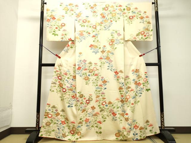 ■■■　サイズ　■■■ 身丈 165cm（肩から） 裄丈 65.5cm 袖丈 50.5cm　縫込み 6cm 袖幅 35cm 前幅 24cm 後幅 29.5cm 着物縫いこみ 内揚げ 5cm 裄 お袖側 約2cm　身頃側 約3cm ■■■　商...