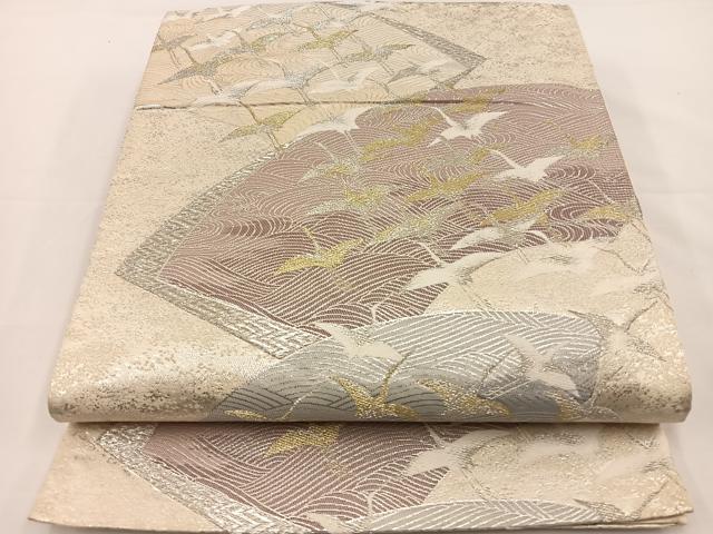 ■■■　サイズ　■■■ 長さ 420cm 幅 31cm程 ■■■　商品詳細　■■■ 【正絹・芯なし】 詳細に関しましては、画像をご確認ください。 大変上質な逸品になります。 お安く出品致しますので、是非この機会にいかがでしょうか？ ※汚れ等...