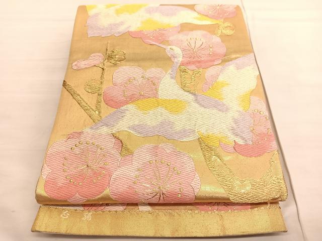 ■■■　サイズ　■■■ 長さ 414cm 幅 30.5cm程 ■■■　商品詳細　■■■ 【正絹・関西仕立て】 詳細に関しましては、画像をご確認ください。 大変上質な逸品になります。 お安く出品致しますので、是非この機会にいかがでしょうか？ ...