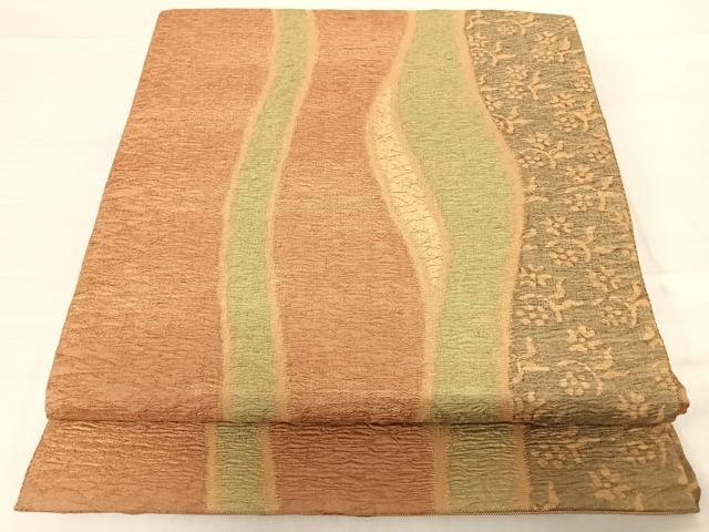 ■■■　サイズ　■■■ 長さ 424cm 幅 30.5cm程 ■■■　商品詳細　■■■ 【正絹】 詳細に関しましては、画像をご確認ください。 大変上質な逸品になります。 お安く出品致しますので、是非この機会にいかがでしょうか？ ■■■　注意...