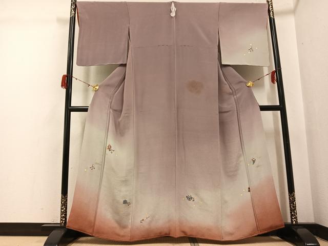 ■■■　サイズ　■■■ 身丈 158.5cm（肩から） 裄丈 67.5cm 袖丈 46.5cm　縫込み 0cm 袖幅 34cm 前幅 23.5cm 後幅 30cm 着物縫いこみ 内揚げ 7cm 裄 お袖側 約0cm　身頃側 約0cm ■■■...