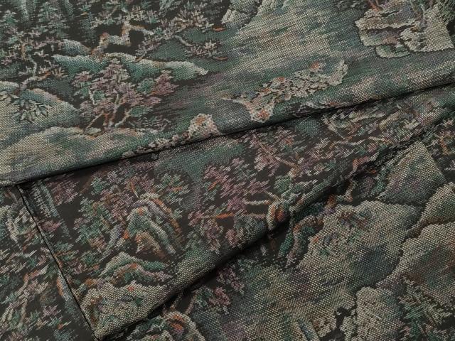 ■■■　サイズ　■■■ 身丈 159.5cm（肩から） 裄丈 66.5cm 袖丈 48cm　縫込み 5.5cm 袖幅 34.5cm 前幅 23.5cm 後幅 29cm 着物縫いこみ 内揚げ 3.5cm 裄 お袖側 約1.5cm　身頃側 約3...