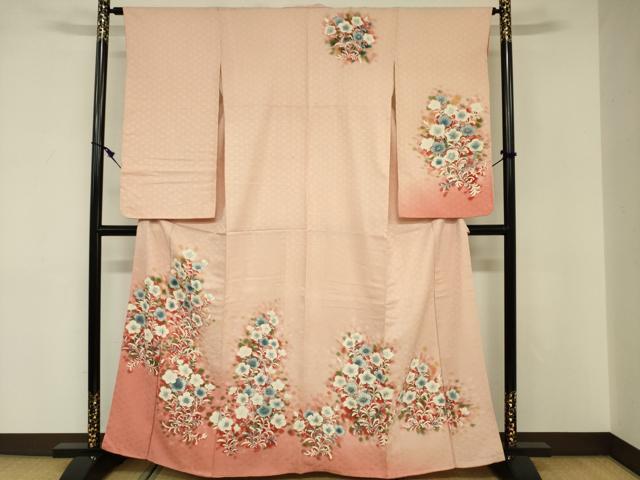 ■■■　サイズ　■■■ 身丈 161cm（肩から） 裄丈 62cm 袖丈 74cm　縫込み 3.5cm 袖幅 32.5cm 前幅 23cm 後幅 29.5cm 着物縫いこみ 内揚げ 5cm 裄 お袖側 約3cm　身頃側 約5.5cm ■■■...