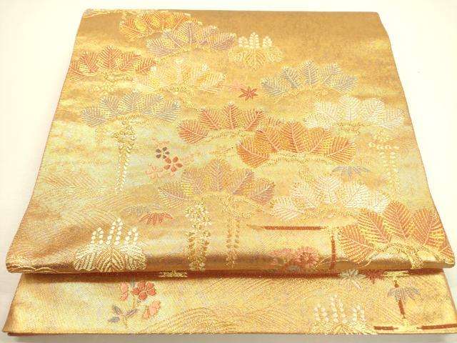 ■■■　サイズ　■■■ 長さ 436cm 幅 31cm程 ■■■　商品詳細　■■■ 【正絹】 詳細に関しましては、画像をご確認ください。 大変上質な逸品になります。 お安く出品致しますので、是非この機会にいかがでしょうか？ ■■■　注意事項...