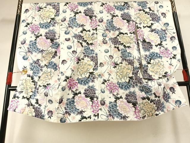 ■■■　サイズ　■■■ 身丈 106.5cm（肩から） 裄丈 68cm 袖丈 75cm　縫込み 1.5cm 袖幅 34cm 前幅 24cm 後幅 31cm 着物縫いこみ 内揚げ 2cm 裄 お袖側 約2.5cm　身頃側 約1cm ■■■　商...