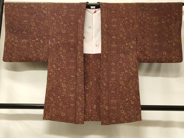 ■■■　サイズ　■■■ 身丈 86cm（肩から） 裄丈 66cm 袖丈 45cm　縫込み 3.5cm 袖幅 33.5cm 前幅 19.5cm 後幅 32cm 裄 お袖側 約1cm　身頃側 約1cm ■■■　商品詳細　■■■ 【正絹】 状態は...