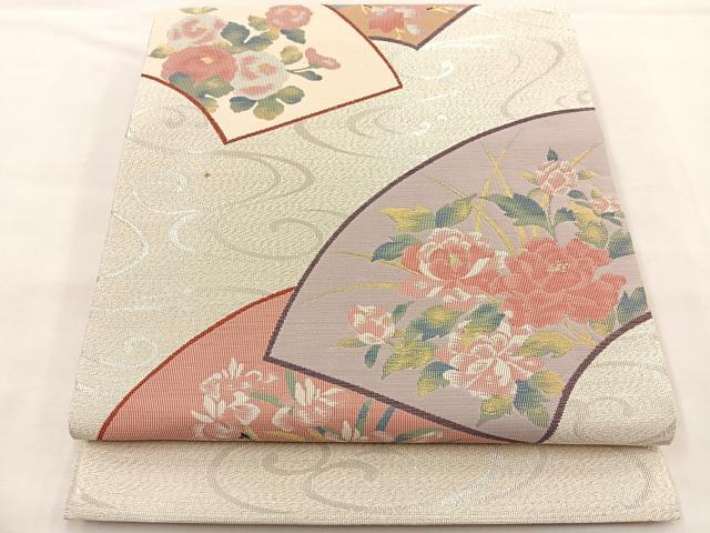 ■■■　サイズ　■■■ 長さ 456cm 幅 30.5cm程 ■■■　商品詳細　■■■ 【正絹】 詳細に関しましては、画像をご確認ください。 大変上質な逸品になります。 お安く出品致しますので、是非この機会にいかがでしょうか？ ■■■　注意...