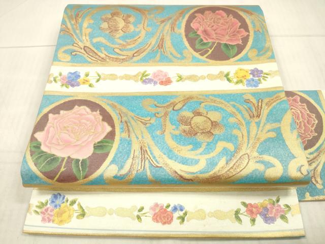 ■■■　サイズ　■■■ 長さ 345cm 幅 30cm程 ■■■　商品詳細　■■■ 【正絹】 状態は締めてはおりますが 特に目立ったシミ汚れなどもなく大変良い状態です。 大変上質な逸品になります。 お安く出品致しますので、是非この機会にいか...