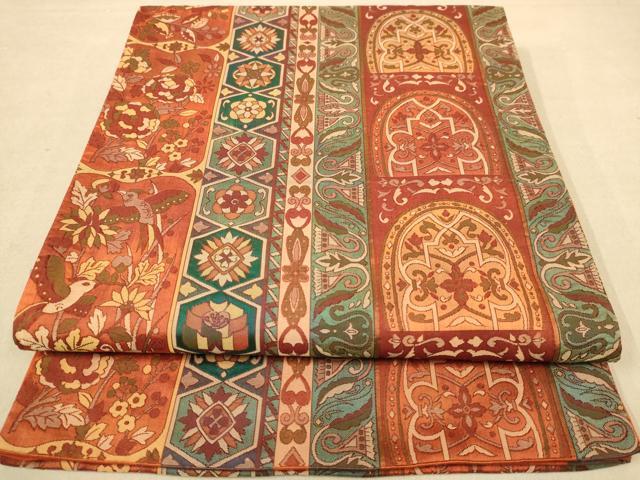 ■■■　サイズ　■■■ 長さ 420cm 幅 30cm程 ■■■　商品詳細　■■■ 【正絹・芯なし】 詳細に関しましては、画像をご確認ください。 大変上質な逸品になります。 お安く出品致しますので、是非この機会にいかがでしょうか？ ※汚れ等...