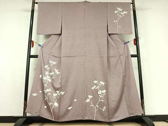 ■■■　サイズ　■■■ 身丈 156cm（肩から） 裄丈 65cm 袖丈 49cm　縫込み 5cm 袖幅 32cm 前幅 25cm 後幅 30cm 着物縫いこみ 内揚げ 2.5cm 裄 お袖側 約1cm　身頃側 約1.5cm ■■■　商品詳...