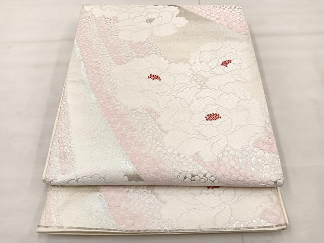 ■■■　サイズ　■■■ 長さ 434cm 幅 31cm程 ■■■　商品詳細　■■■ 【正絹・未仕立て】 詳細に関しましては、画像をご確認ください。 大変上質な逸品になります。 お安く出品致しますので、是非この機会にいかがでしょうか？ ※汚れ...