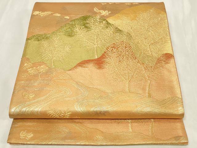 ■■■　サイズ　■■■ 長さ 412cm 幅 30.5cm程 ■■■　商品詳細　■■■ 【正絹】 詳細に関しましては、画像をご確認ください。 大変上質な逸品になります。 お安く出品致しますので、是非この機会にいかがでしょうか？ ※汚れ等に関...