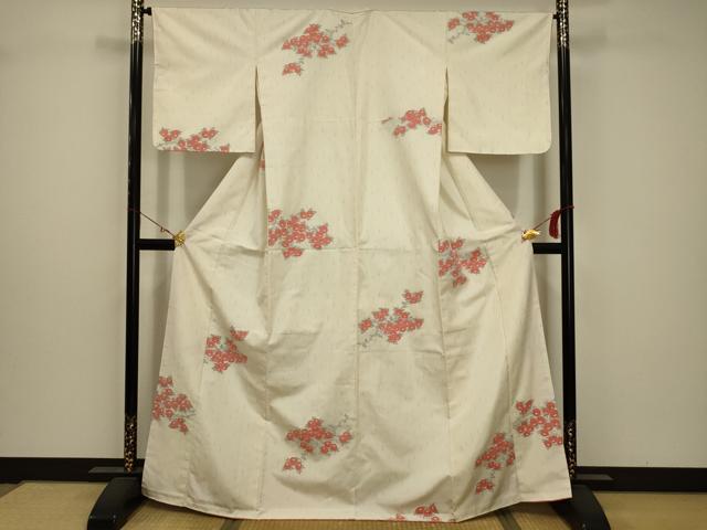 ■■■　サイズ　■■■ 身丈 165cm（肩から） 裄丈 65.5cm 袖丈 48cm　縫込み 4cm 袖幅 34cm 前幅 22.5cm 後幅 30.5cm 着物縫いこみ 内揚げ 0cm 裄 お袖側 約2.5cm　身頃側 約3cm ■■■...