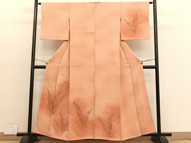 ■■■　サイズ　■■■ 身丈 158.5cm（肩から） 裄丈 64cm 袖丈 48.5cm　縫込み 4.5cm 袖幅 33.5cm 前幅 24cm 後幅 29cm 着物縫いこみ 内揚げ 0cm 裄 お袖側 約1.5cm　身頃側 約2cm ■...