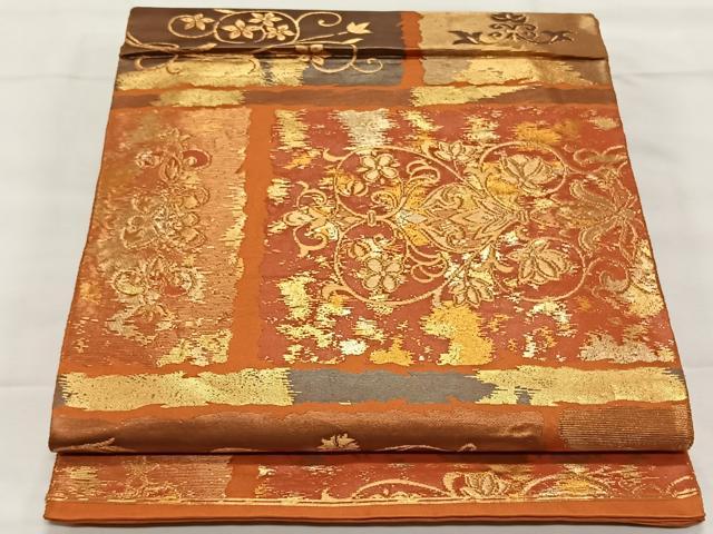 ■■■　サイズ　■■■ 長さ 440cm 幅 31cm程 ■■■　商品詳細　■■■ 【正絹】 詳細に関しましては、画像をご確認ください。 大変上質な逸品になります。 お安く出品致しますので、是非この機会にいかがでしょうか？ ※汚れ等に関しま...