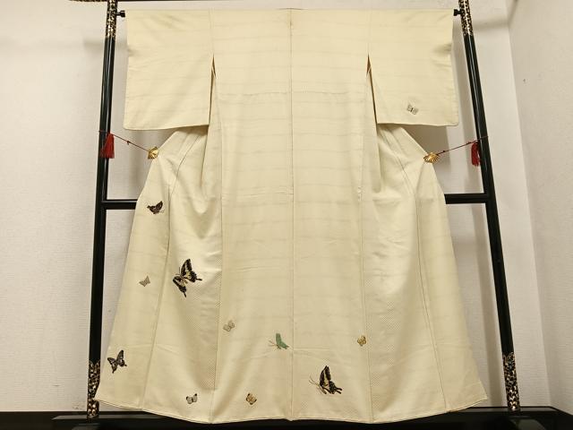 ■■■　サイズ　■■■ 身丈 152.5cm（肩から） 裄丈 64cm 袖丈 49.5cm　縫込み 3cm 袖幅 32cm 前幅 24cm 後幅 28cm 着物縫いこみ 内揚げ 0cm 裄 お袖側 約1cm　身頃側 約1cm ■■■　商品詳...