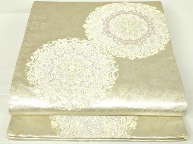 ■■■　サイズ　■■■ 長さ 432cm 幅 30.5cm程 ■■■　商品詳細　■■■ 【正絹・芯なし】 詳細に関しましては、画像をご確認ください。 大変上質な逸品になります。 お安く出品致しますので、是非この機会にいかがでしょうか？ ■■...