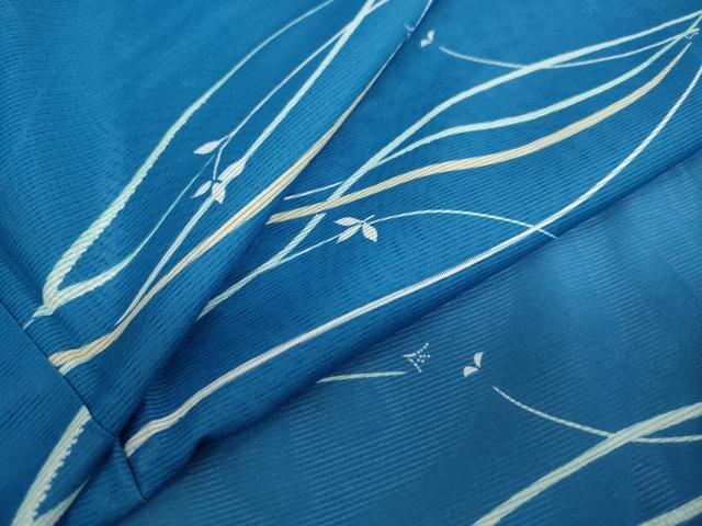 ■■■　サイズ　■■■ 身丈 160cm（肩から） 裄丈 63.5cm 袖丈 46cm　縫込み 1cm 袖幅 32.5cm 前幅 22cm 後幅 30.5cm 着物縫いこみ 内揚げ 0cm 裄 お袖側 約1cm　身頃側 約0cm ■■■　商...