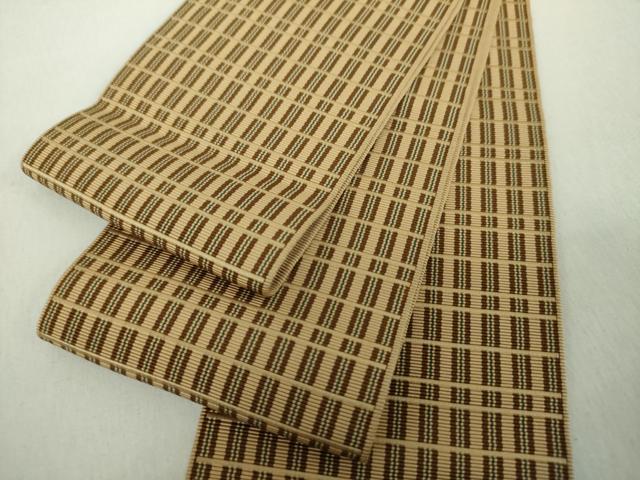 ■■■　サイズ　■■■ 長さ 386cm 幅 9cm程 ■■■　商品詳細　■■■ 【正絹】 状態は接写画像のように裏地に薄い汚れがございますが その他表地は特に目立ったシミ汚れなどもなく大変良い状態です。着用時には見えない部分になるかと思い...