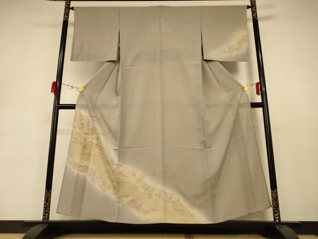 ■■■　サイズ　■■■ 身丈 153.5cm（肩から） 裄丈 64cm 袖丈 46cm　縫込み 5.5cm 袖幅 33cm 前幅 24cm 後幅 29.5cm 着物縫いこみ 内揚げ 6.5cm 裄 お袖側 約1cm　身頃側 約1.5cm ■...