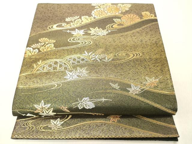■■■　サイズ　■■■ 長さ 420cm 幅 31cm程 ■■■　商品詳細　■■■ 【正絹・芯なし】 詳細に関しましては、画像をご確認ください。 大変上質な逸品になります。 お安く出品致しますので、是非この機会にいかがでしょうか？ ※汚れ等...