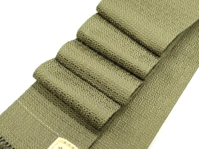 ■■■　サイズ　■■■ 長さ 416cm 幅 10cm程 ■■■　商品詳細　■■■ 【正絹・未使用】 状態は一度も締めておらず 特に目立ったシミ汚れなどもなく大変良い状態です。 大変上質な逸品になります。 お安く出品致しますので、是非この機...
